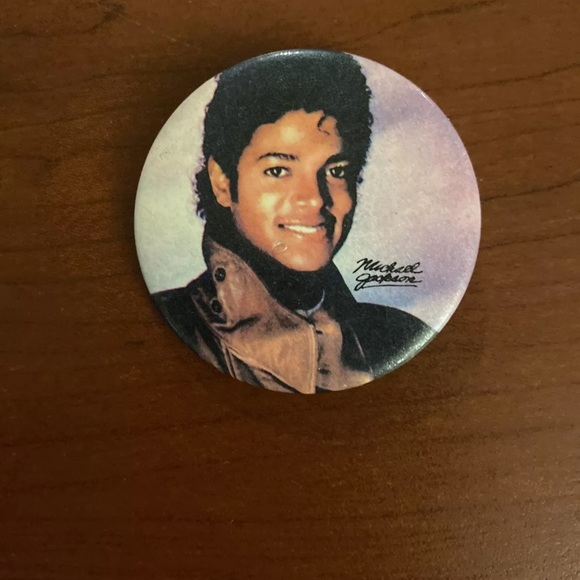 Jewelry | Vintage Michael Jackson Pin | Poshmark